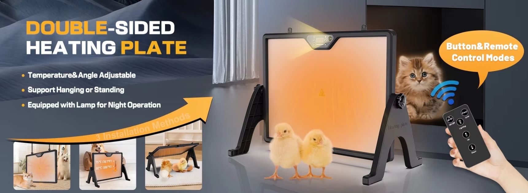 News - chicken heater plate