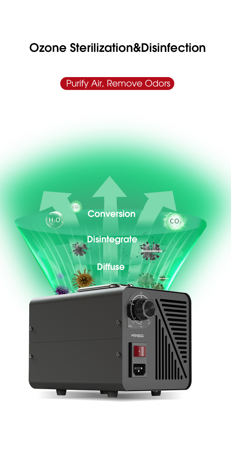 China Commercial Ozone Generator, 5g-40g/h Industrial Ozonator ...