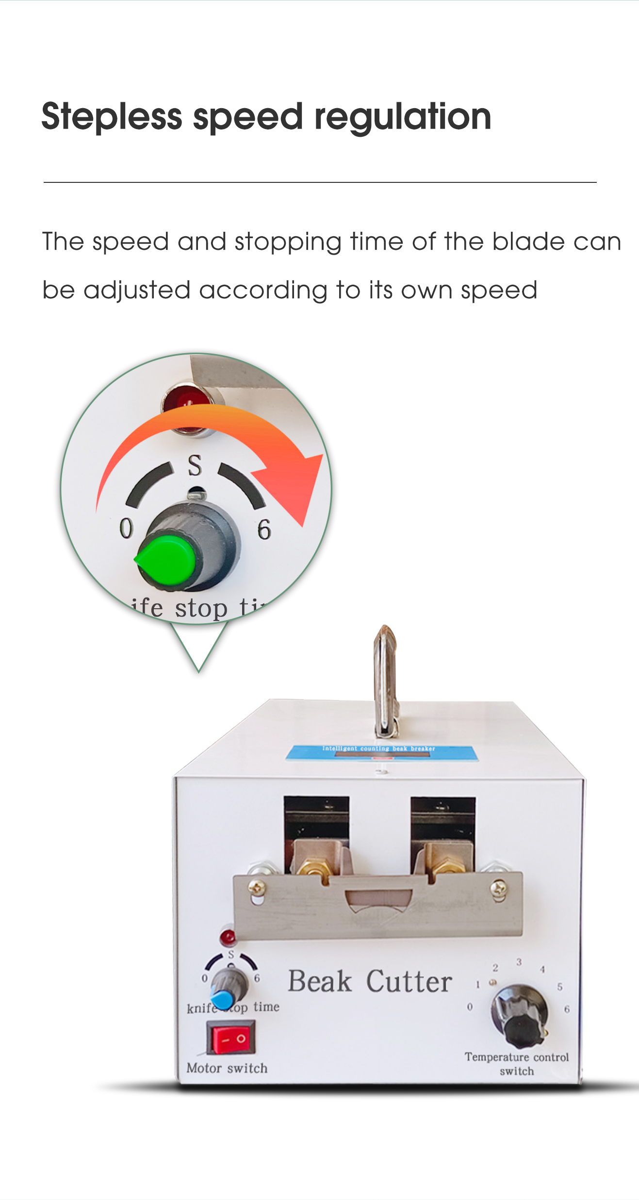 China High Quality Poultry home used WDHQ06 /07 beak breaker Automatic ...