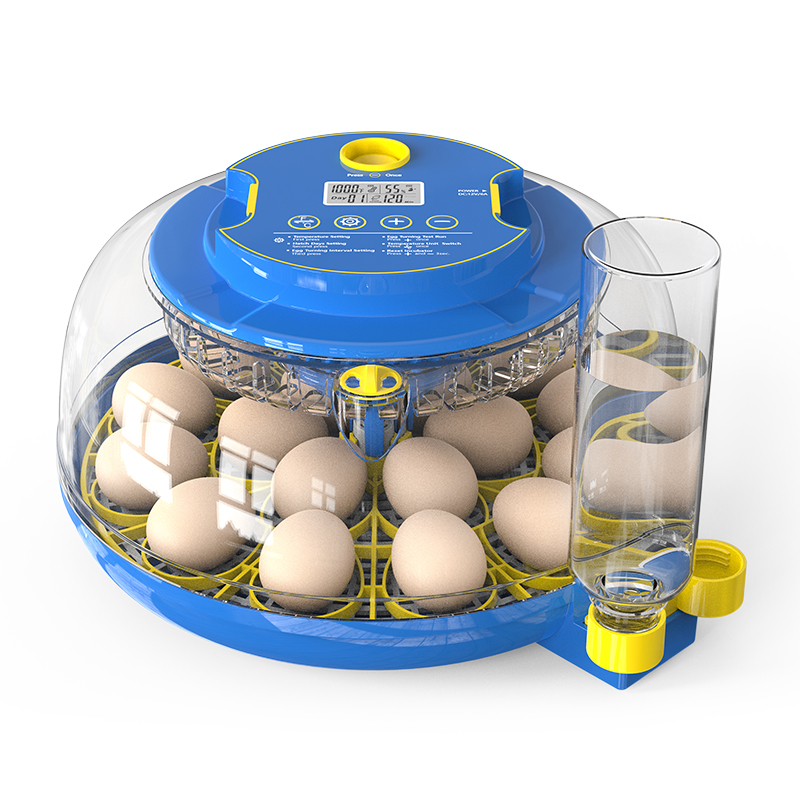 China Fully Automatic Egg Candler Mini 18 Chicken Egg Incubator manufacturers and suppliers | WONEGG